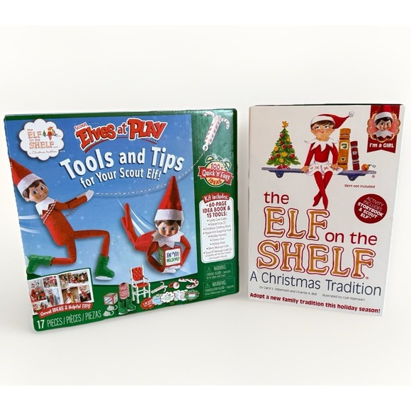 The Elf on the Shelf | Toys | New The Elf On The Shelf Girl With Book ...